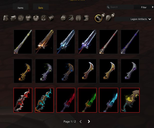 430 Rogue, all spec Mage Tower, the chosen, WoD Weapons Xmog Challenge ...