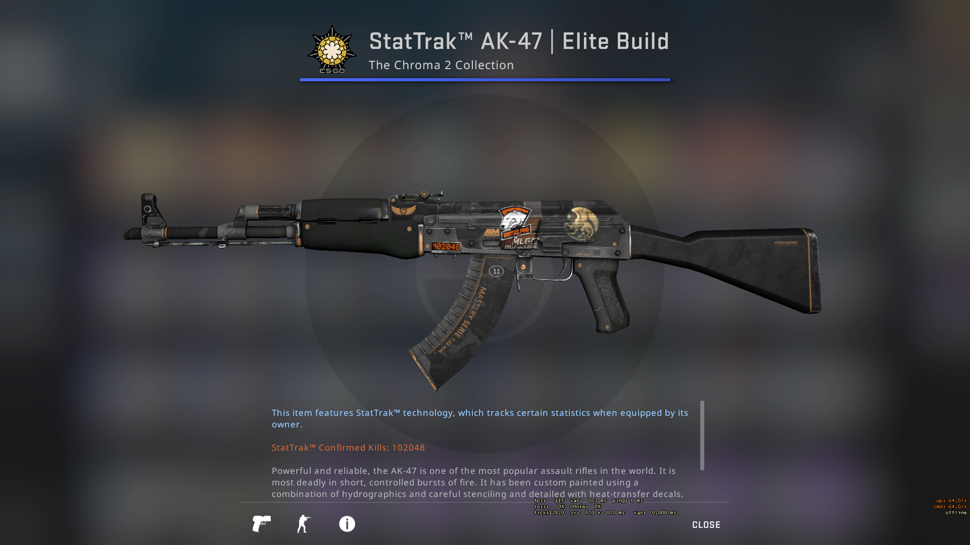 Selling - Supreme / 8548 hours / 8 Coins / 100k Stattrak kills on ak ...