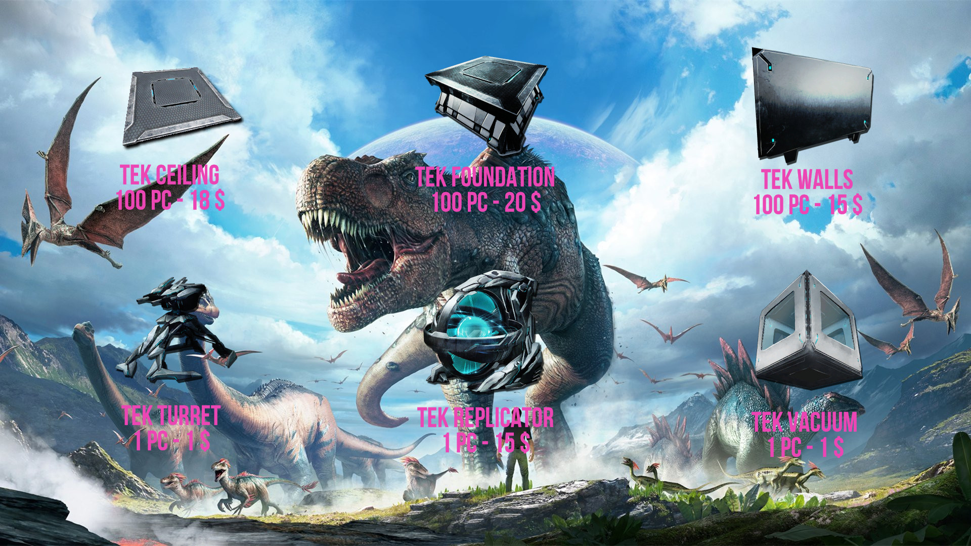 Selling - Ark Survival Evolved 🌟Official Servers Sales🌟 | EpicNPC ...