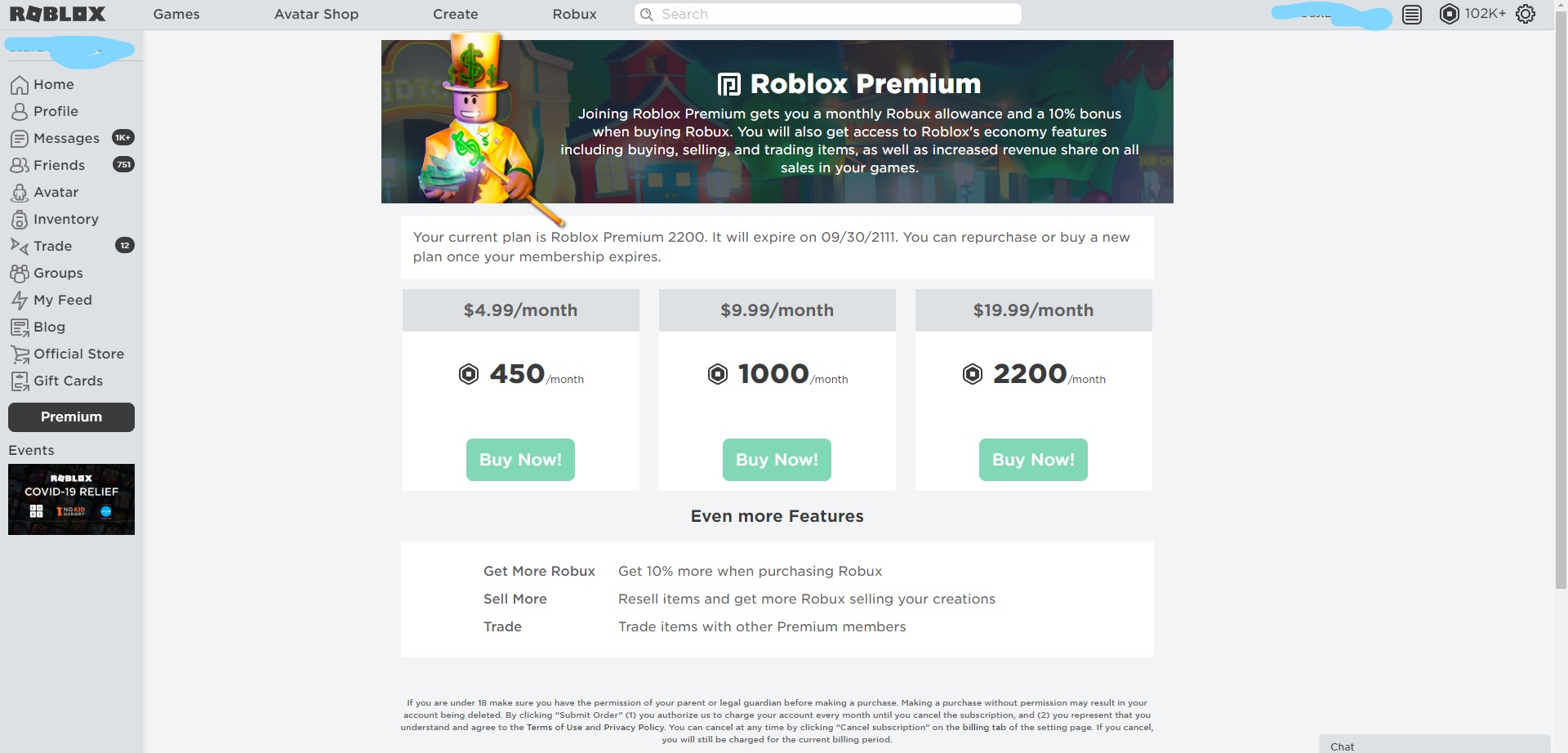 SOLD - 2010 Roblox Account w/ Lifetime OBC | EpicNPC Marketplace