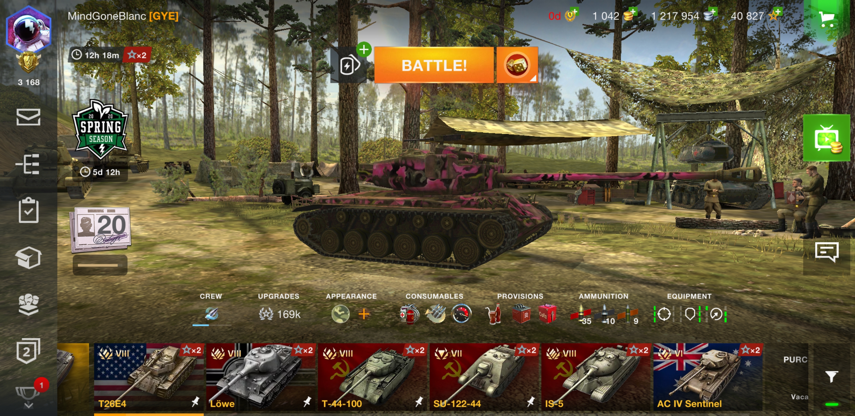 Selling - (Asia)$50 WOTB account with 6 Premiums | EpicNPC Marketplace