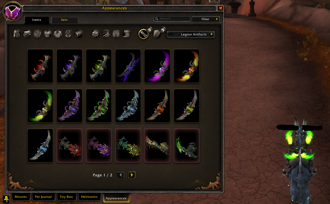 SOLD - DH & DK mage tower artifact skins + DK legion elite 3,4,5,6,7 ... SOLD - DH & DK mage tower artifact skins + DK legion elite 3,4,5,6,7 ...