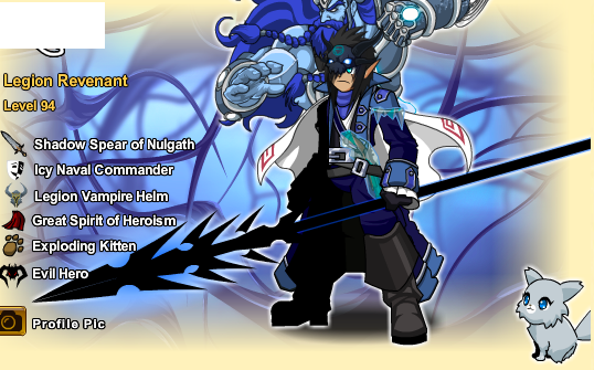 2011 Icy Naval Commander, Shadow Spear of Nulgath, Dark Caster X ...