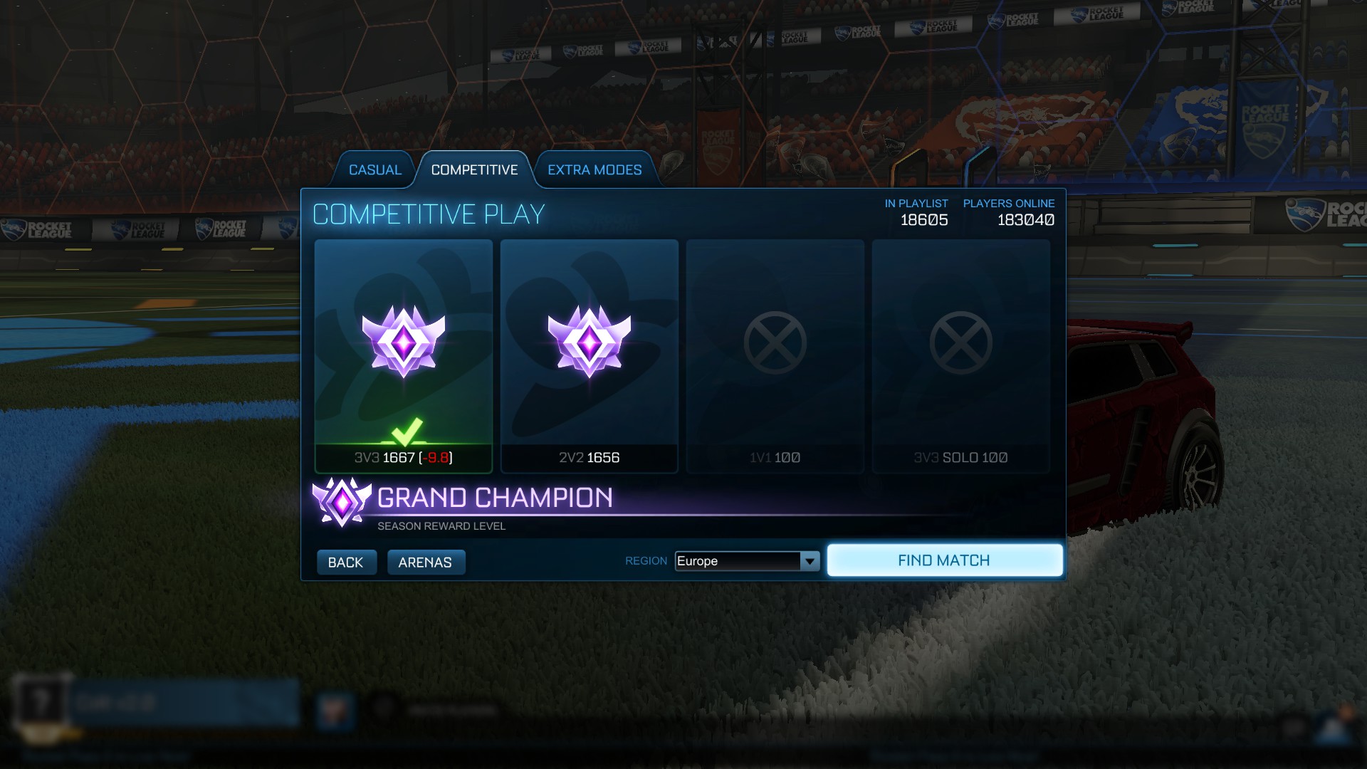 Selling - Rocket league GC Accounts ( up to 1700 mmr ) Cheap prices | EpicNPC Marketplace