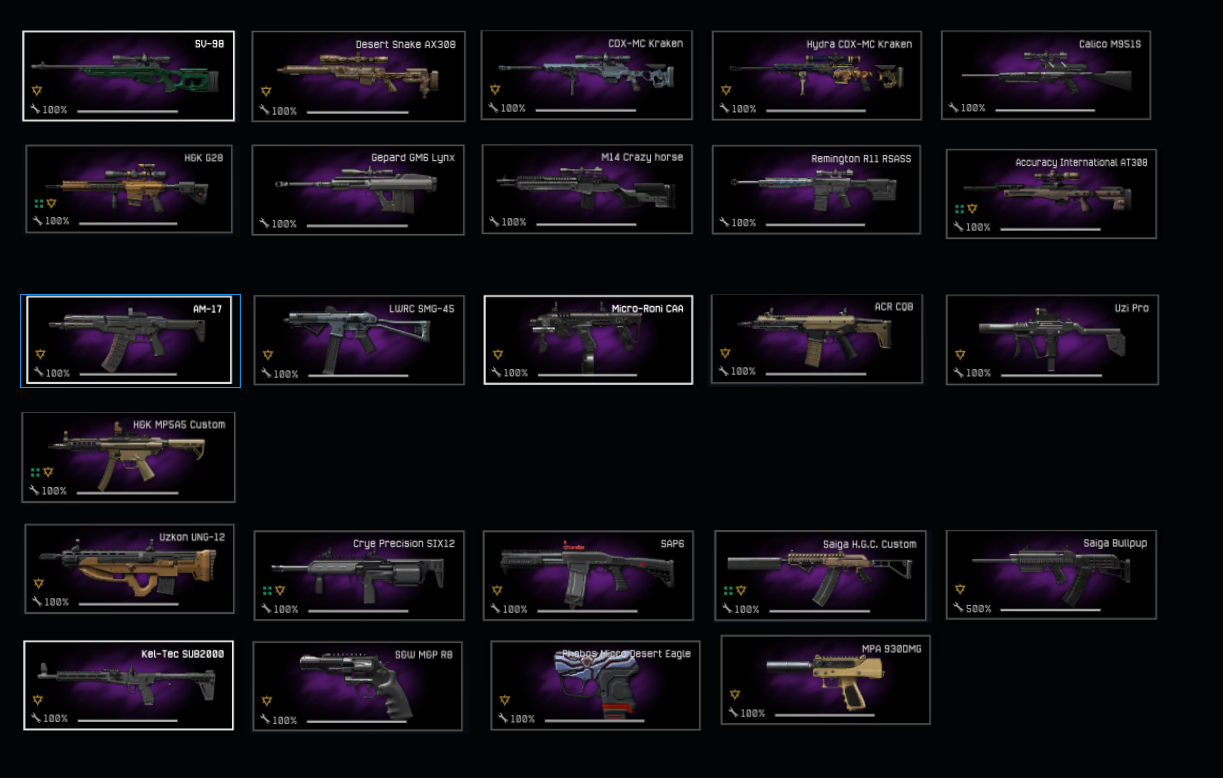 SOLD - Warface Level 90 account with most of the Best Gold & normal ...