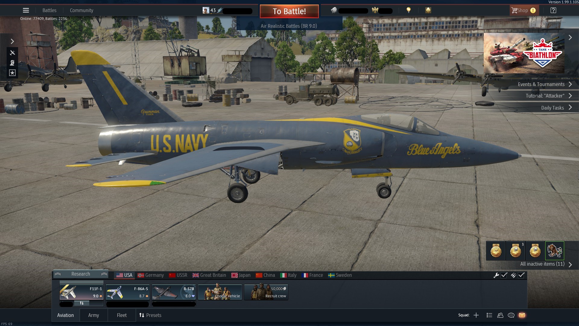 SOLD - American Tanks and Jets & F-11F-1 Tiger - Leopard C2A1 & Full ...