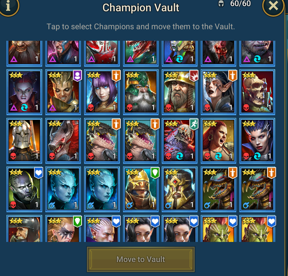 Selling - RAID Shadow Legends Account for sale! (3 different accounts ...