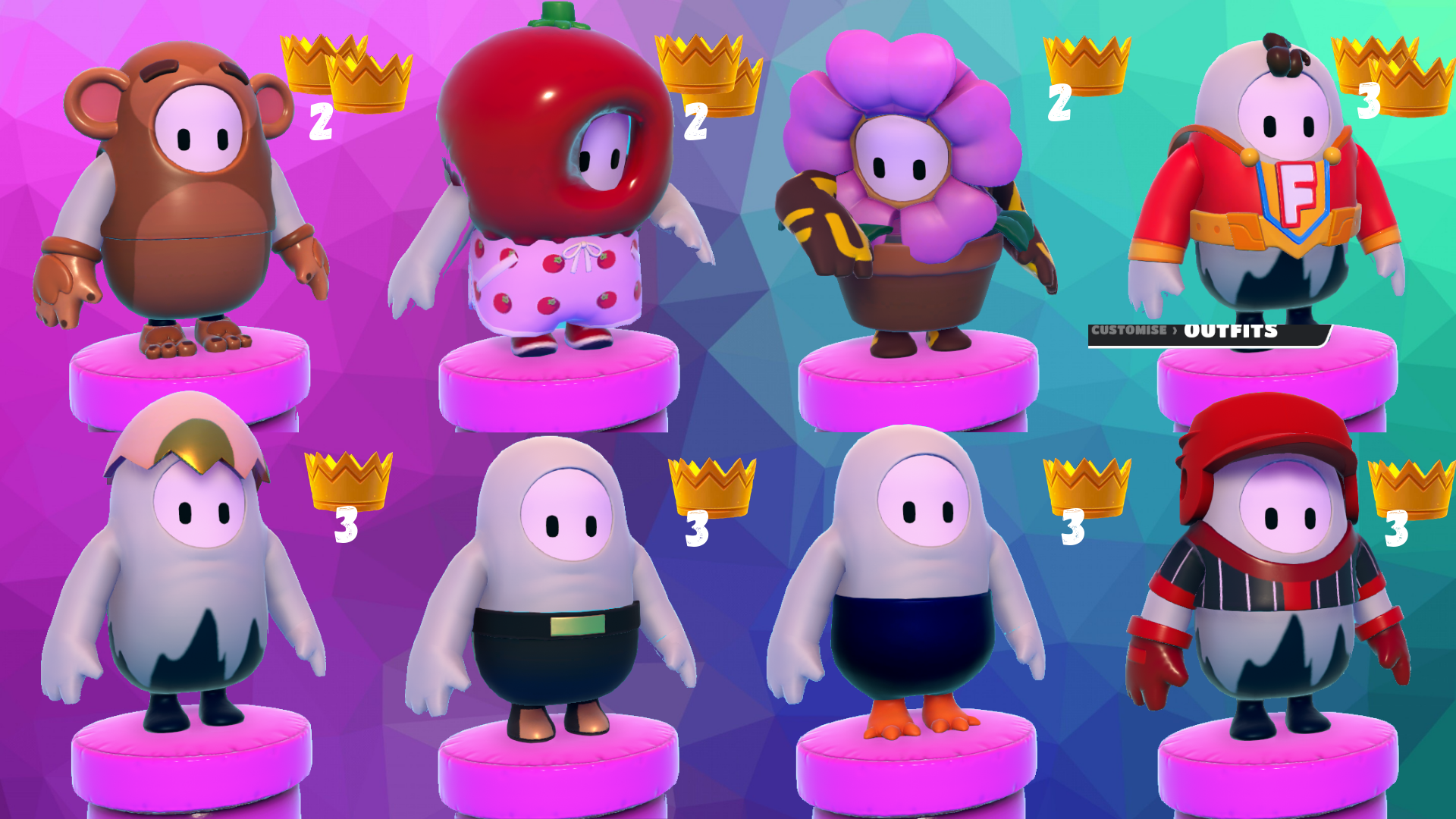 Selling - [Wonderful Fall Guys Ultimate Knockout 100+ Wins] | EpicNPC ...