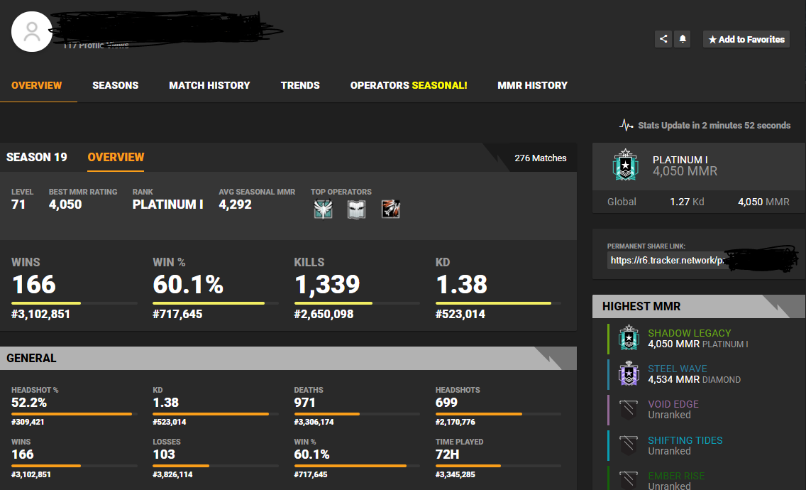 Rainbow Six Siege Full Access Ranked Ready Level 50+ Diamond / Plat 1 ...