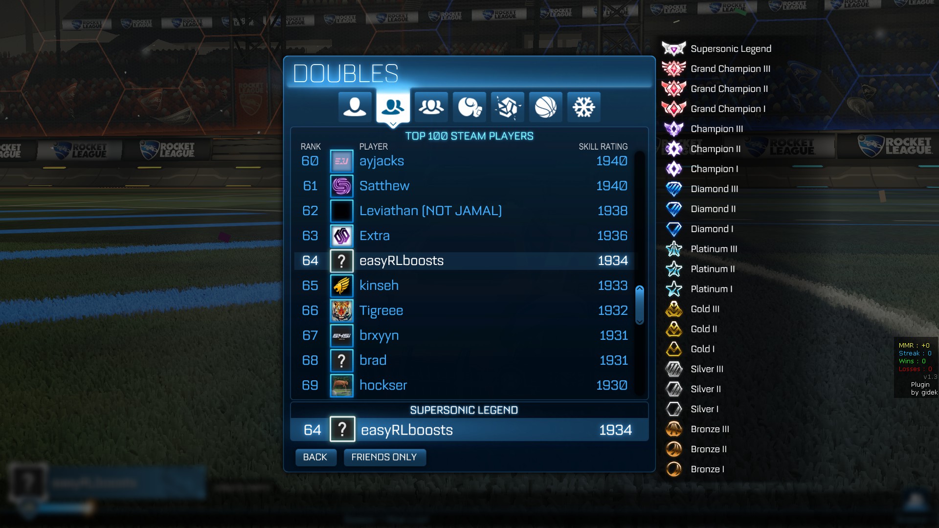 Selling - NEW Supersonic Legend Rank Accounts [Steam] | EpicNPC Marketplace