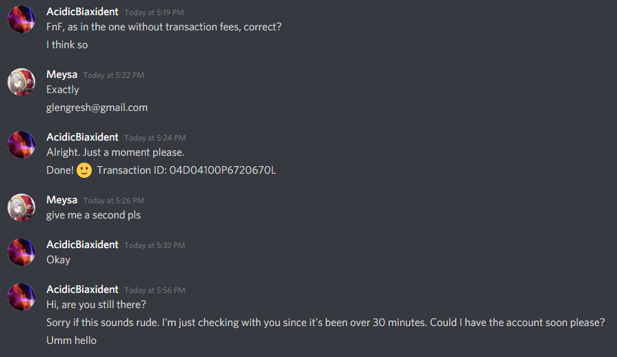 I was scammed | EpicNPC Marketplace