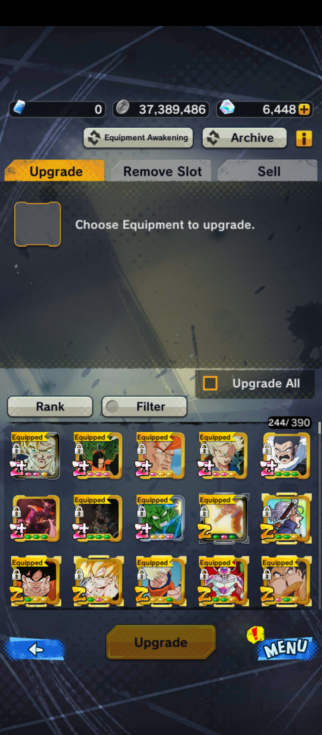 Selling - High end Level Top Tier DBL account, whaled out Z7 units and ...