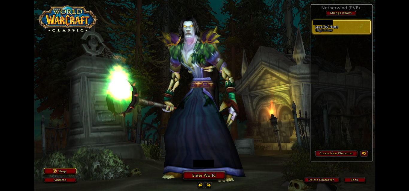 SOLD - [Cheap] PvP US - Priest Undead male 60 LvL | EpicNPC Marketplace