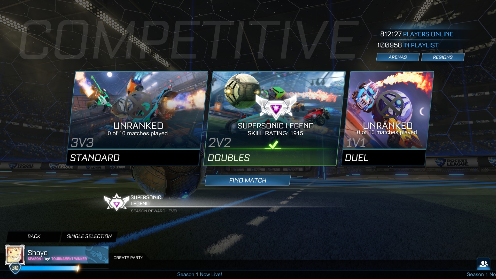 SOLD - SSL [2v2]+SSL rewards+ssl tournament winner[white]+ssl tournament winner[pink] | EpicNPC ...