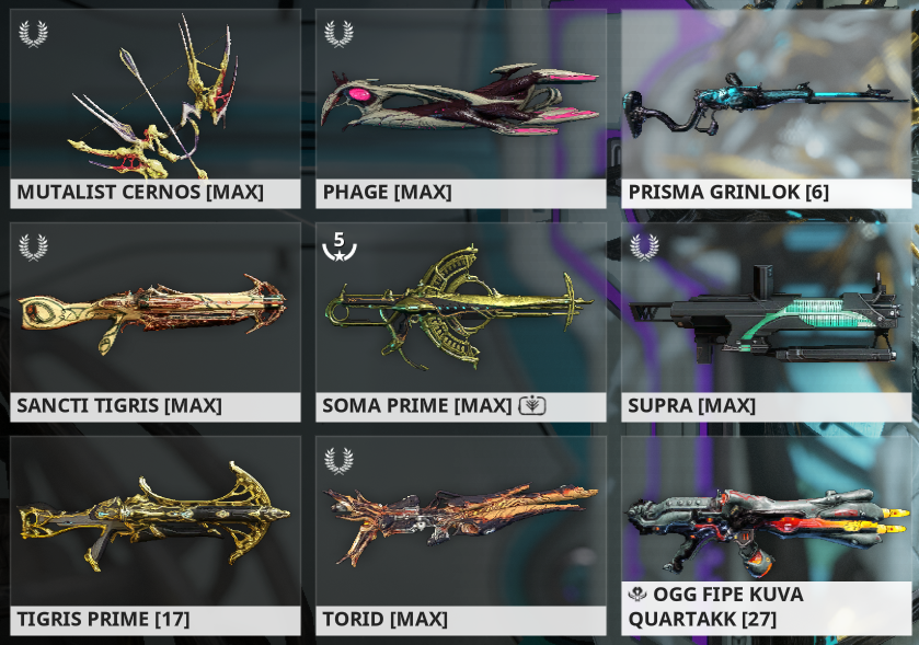 Ivara Leveling Upweapons