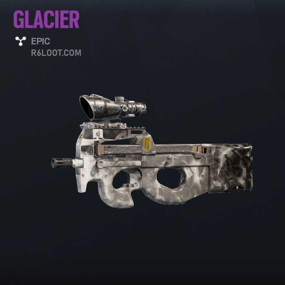 Selling - Rainbow six siege , GLACIER universal skin "code" | EpicNPC ...