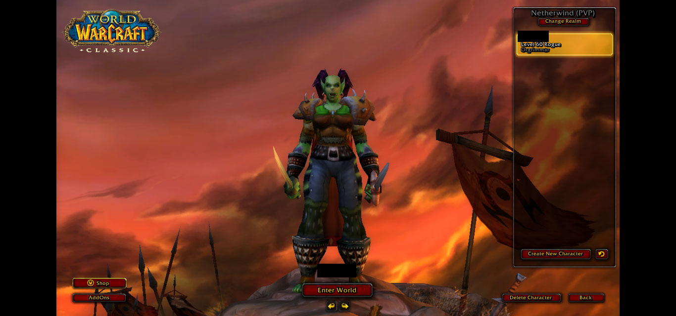 Selling - PvP NA - Rogue Orc Female 60 LvL | EpicNPC Marketplace Selling - PvP NA - Rogue Orc Female 60 LvL | EpicNPC Marketplace