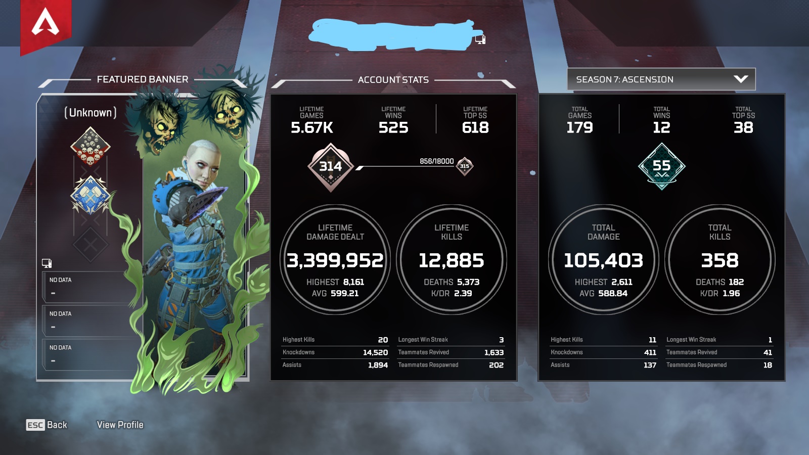 SOLD - Wraith Flashpoint | LVL 314 | 12k Lifetime Kill | 27 Leg | 90 ...