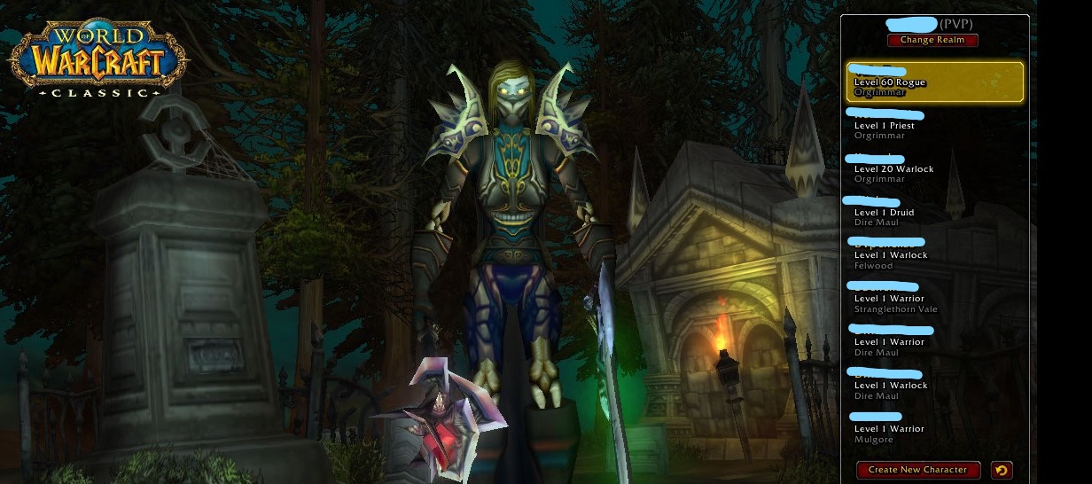 SOLD - Undead female Rogue US (PvP) 5/9 T3, Castigator/CTS, Perd/cht ...