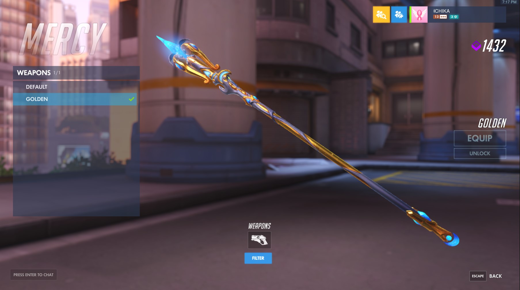 SOLD - Atlantic Mercy / Dr. Ziegler + Mercy & D.va Golden Weapons - EpicNPC