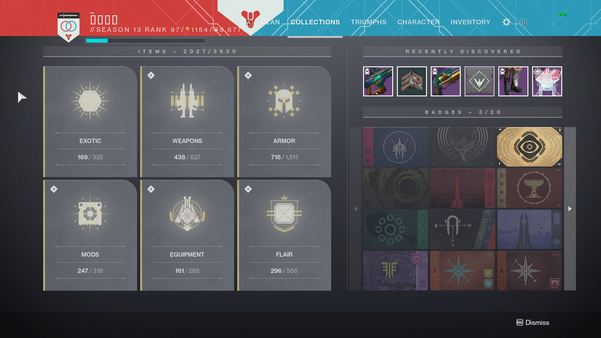 SOLD - High End Destiny 2 Account | 2 Bungie Bounty Emblems | High PvP ...