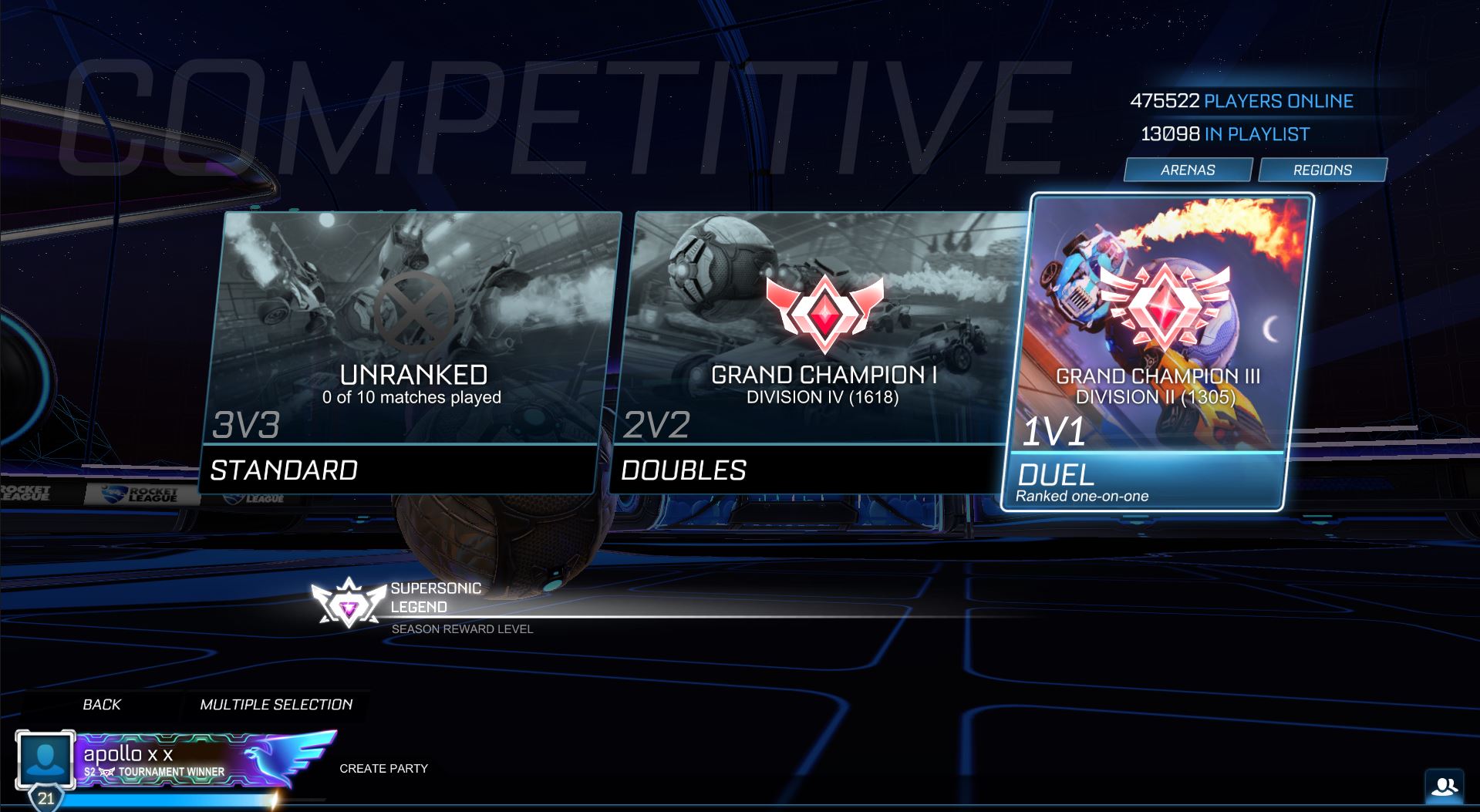 SOLD - SSL Tournament Winner + SSL Season Rewards | EpicNPC Marketplace