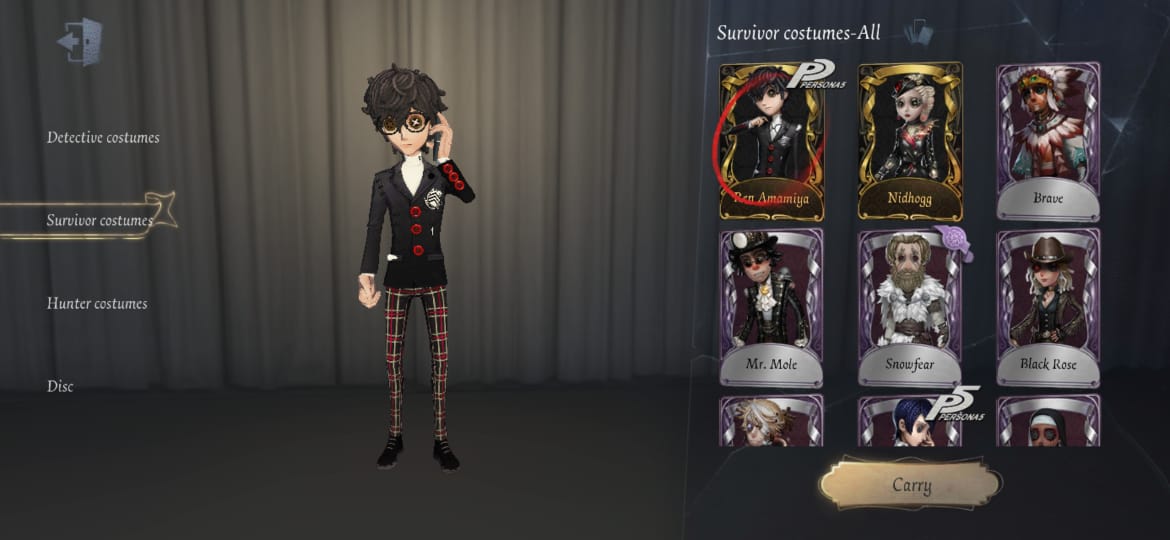 SOLD - Asia/Android Identity V with Ran, Ryuji, etc Persona 5 collab ...