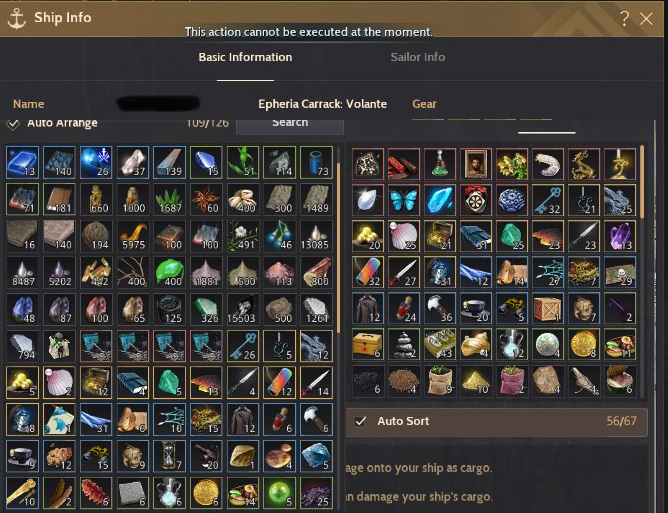 SOLD - #Wts Bdo Sea Server Multi Character/62 Premium Outfit/Carrack ...