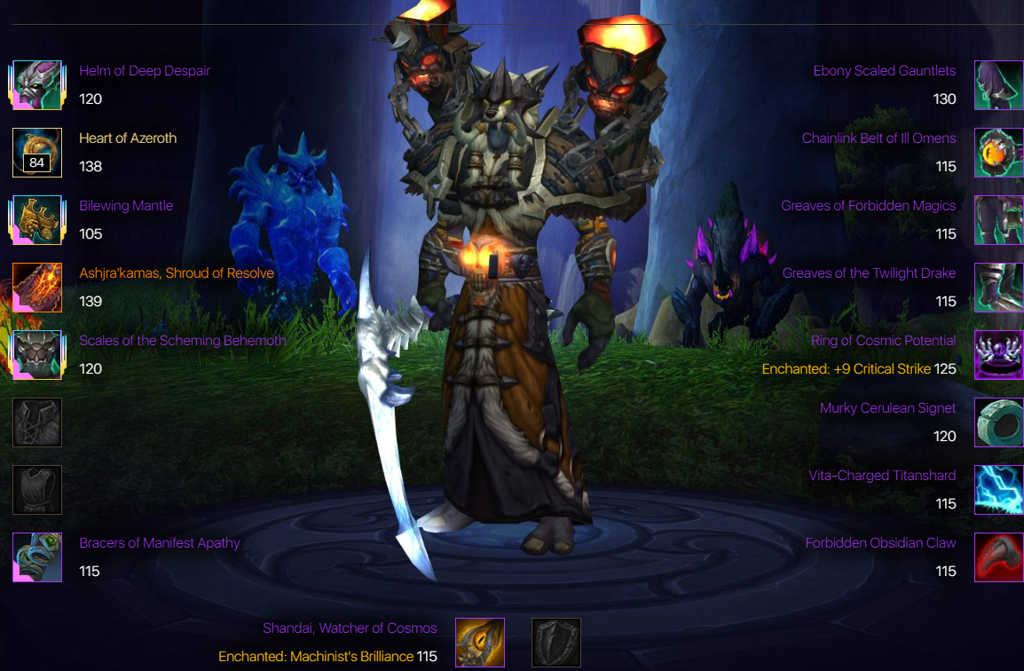 SOLD - Challenge mode mop gear - 9 different class - update your ...