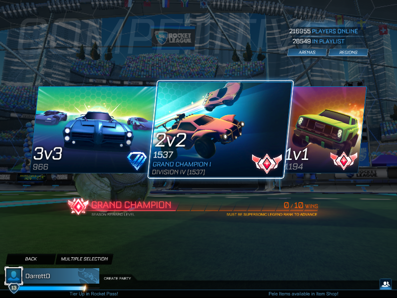 Rocket League Grand Champion - Will get any account to GC+ for cheap ...