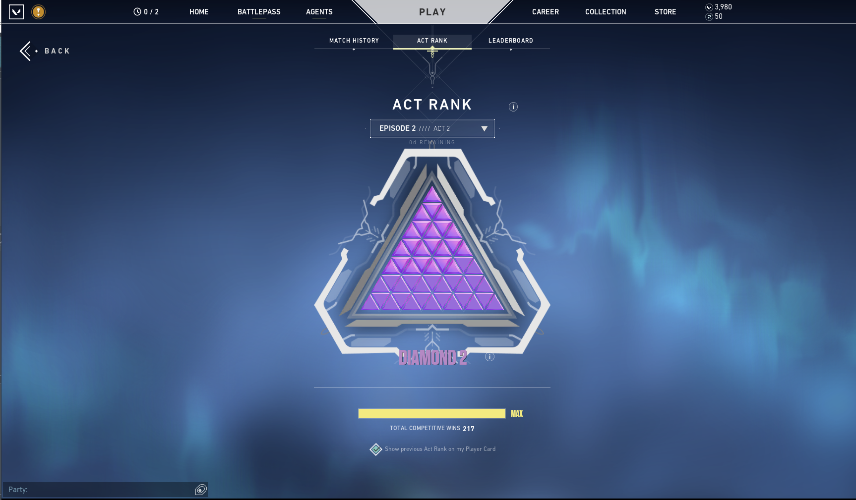 NA | Diamond 2 Act Rank | 4,000 Valorant Points | 50 Radianite | 30 ...