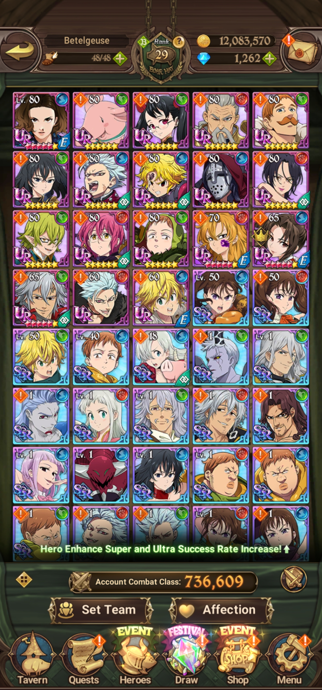 I am selling a new 7ds account | EpicNPC Marketplace