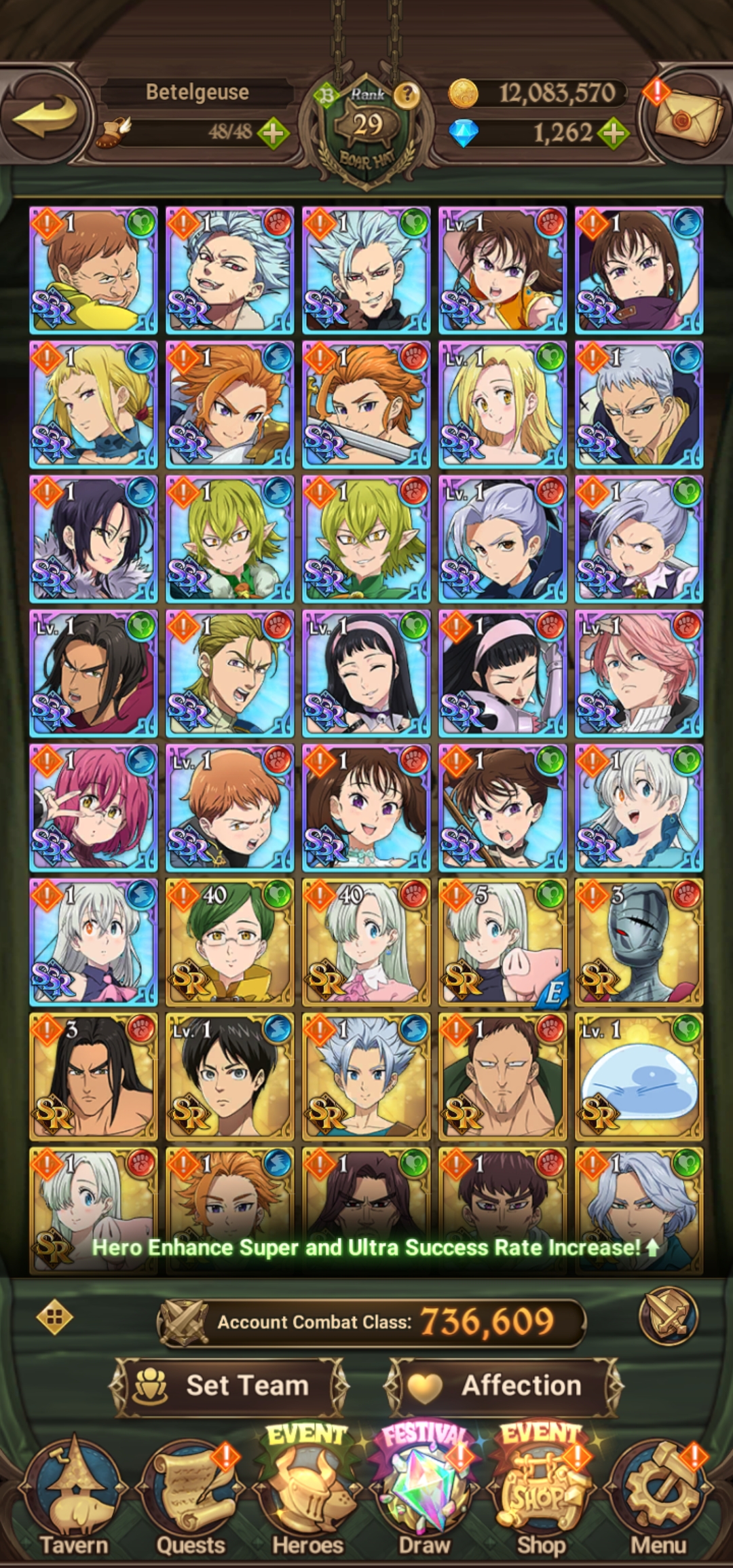 I am selling a new 7ds account | EpicNPC Marketplace