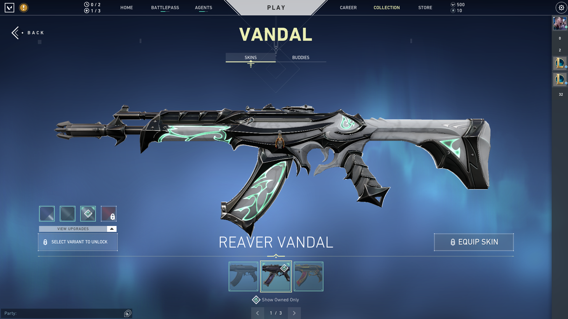 SOLD - [EU\TR] Reaver vandal Reaver OP sovereign Ghost + sword oni ...