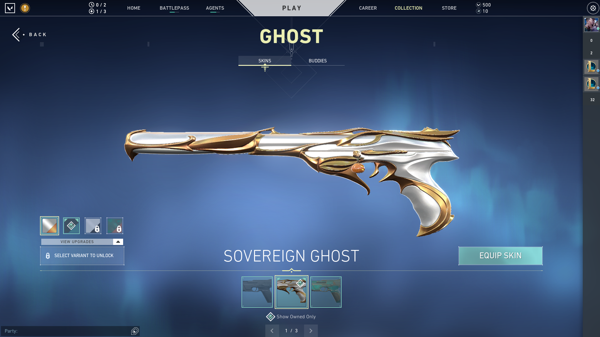 SOLD - [EU\TR] Reaver vandal Reaver OP sovereign Ghost + sword oni ...