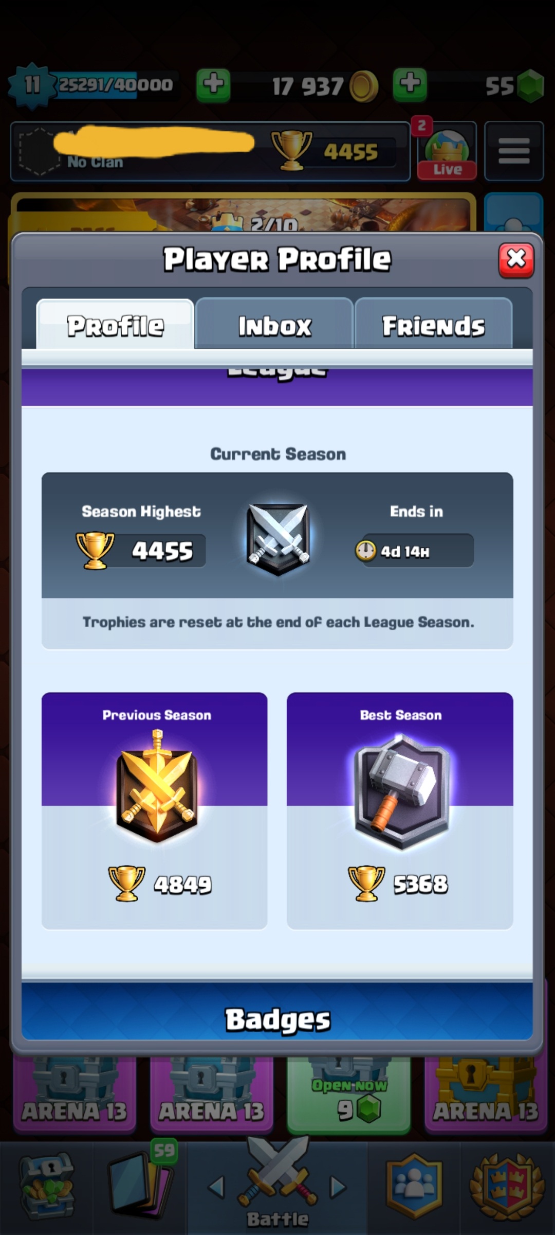 Selling - Selling Clash Royale Account !!! | EpicNPC Marketplace