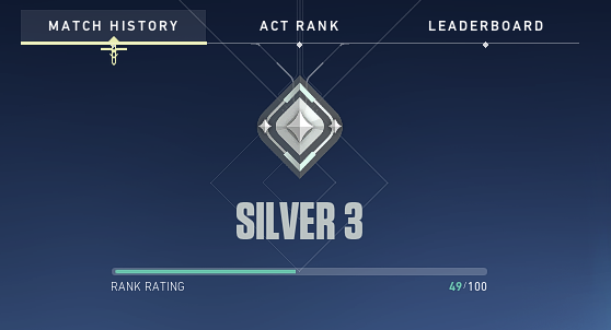 SOLD - 50USD na Valorant Go Knife only + Silver 3 | EpicNPC Marketplace