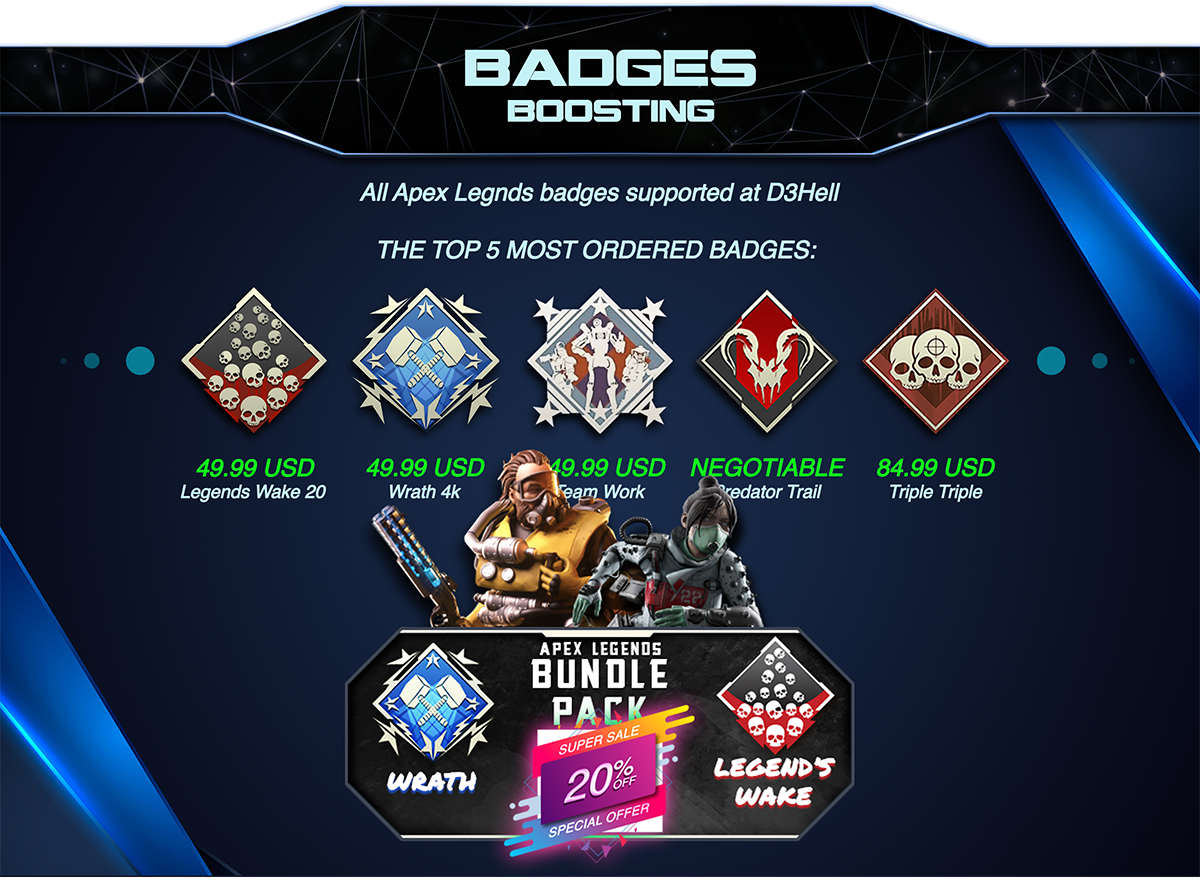 Selling - D3Hell.com Apex Legends Rank Boost, Wins & Badges, All ...