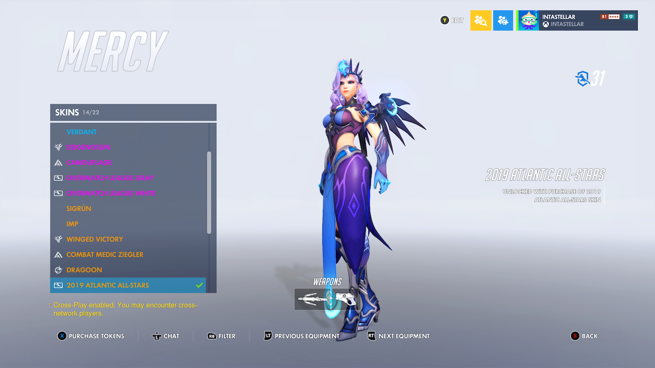 Selling - Large Collection of Limited + Legendary Skins (Atlantic Mercy ...
