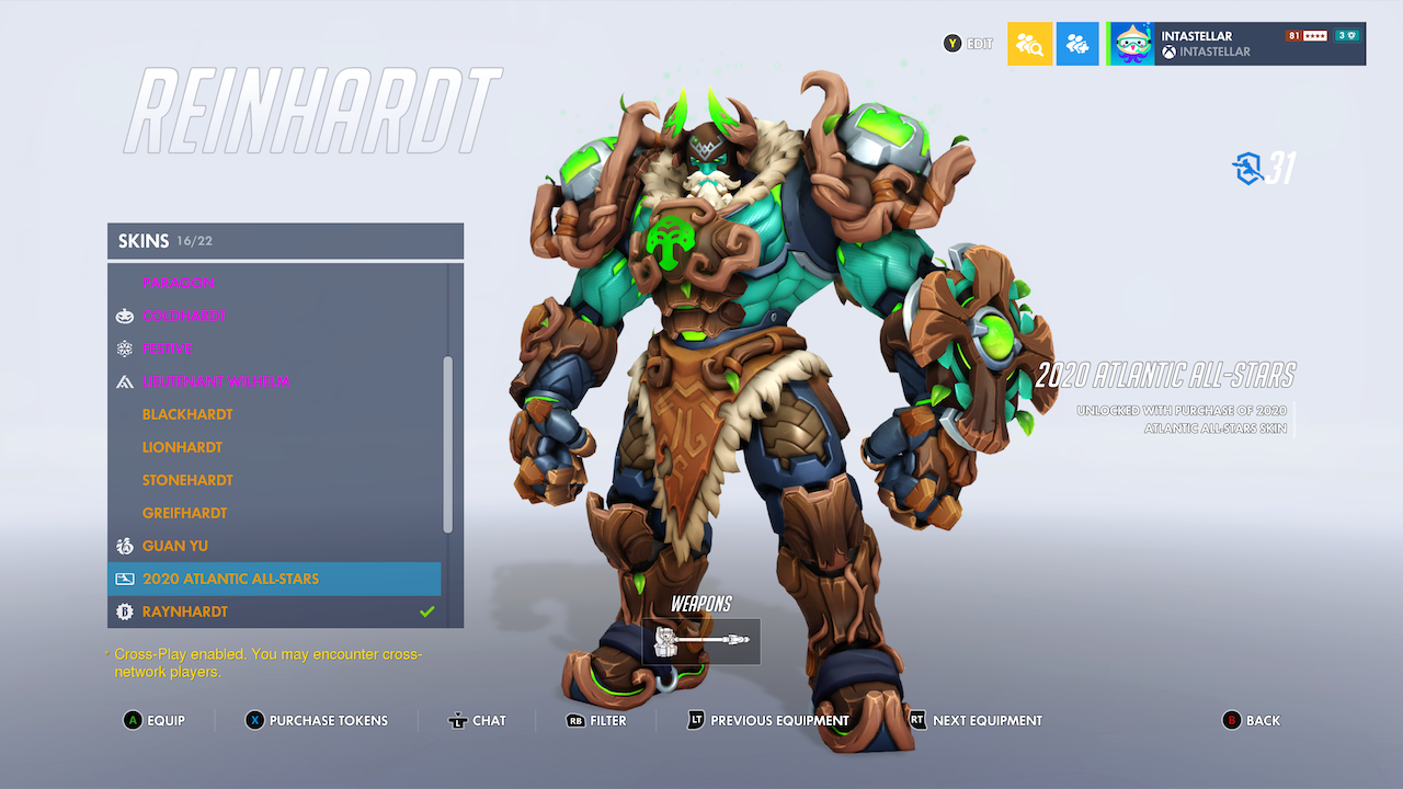 Selling - Large Collection of Limited + Legendary Skins (Atlantic Mercy ...