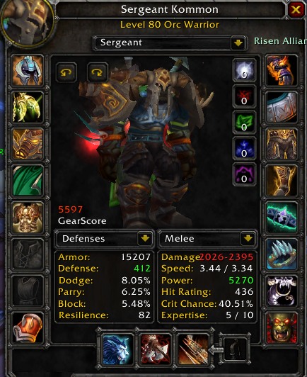 Warmane Icecrown, 5597 gs orc fwar, 5373 gs blood elf udk, $30 - EpicNPC