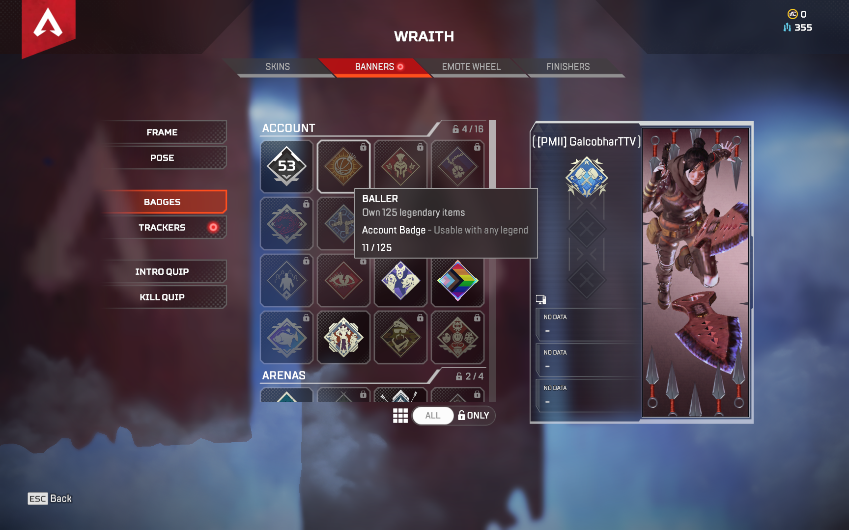 Apex Wraith Heirloom Full Access | EpicNPC Marketplace