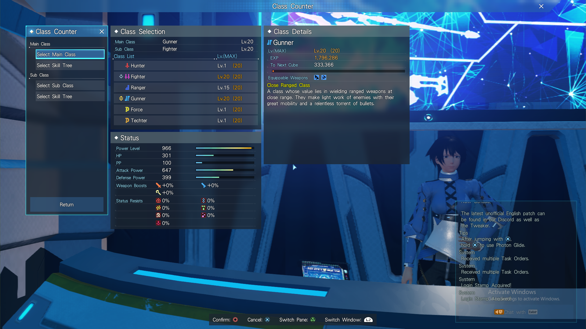 Account PSO+NGS check list description $320 - EpicNPC