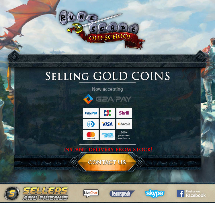 Selling - WTS OSRS Coins GP Gold | Sellersandfriends.com | runescape ...