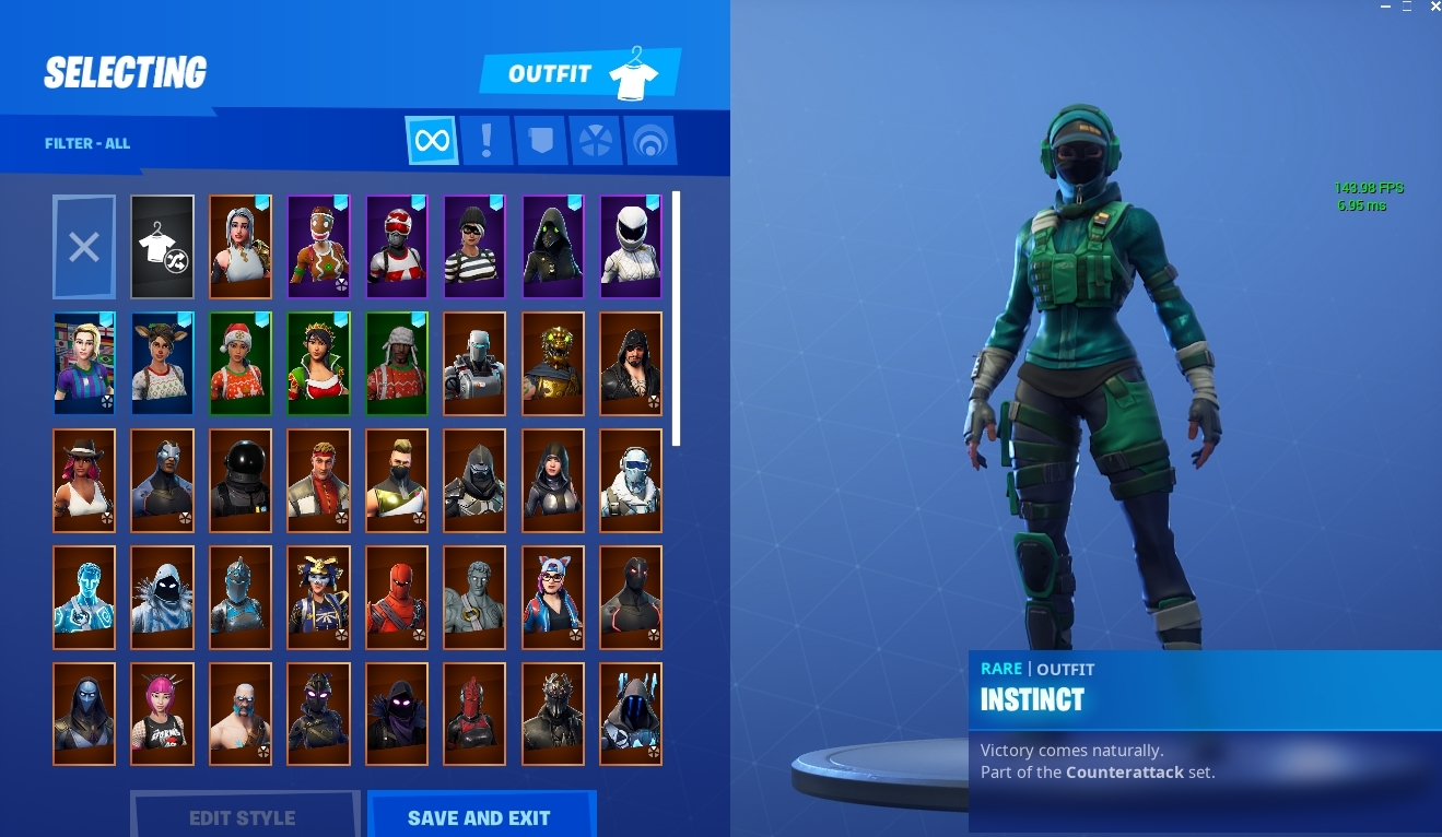 (PRICE DROP) selling main FN acc lots of skins | EpicNPC Marketplace