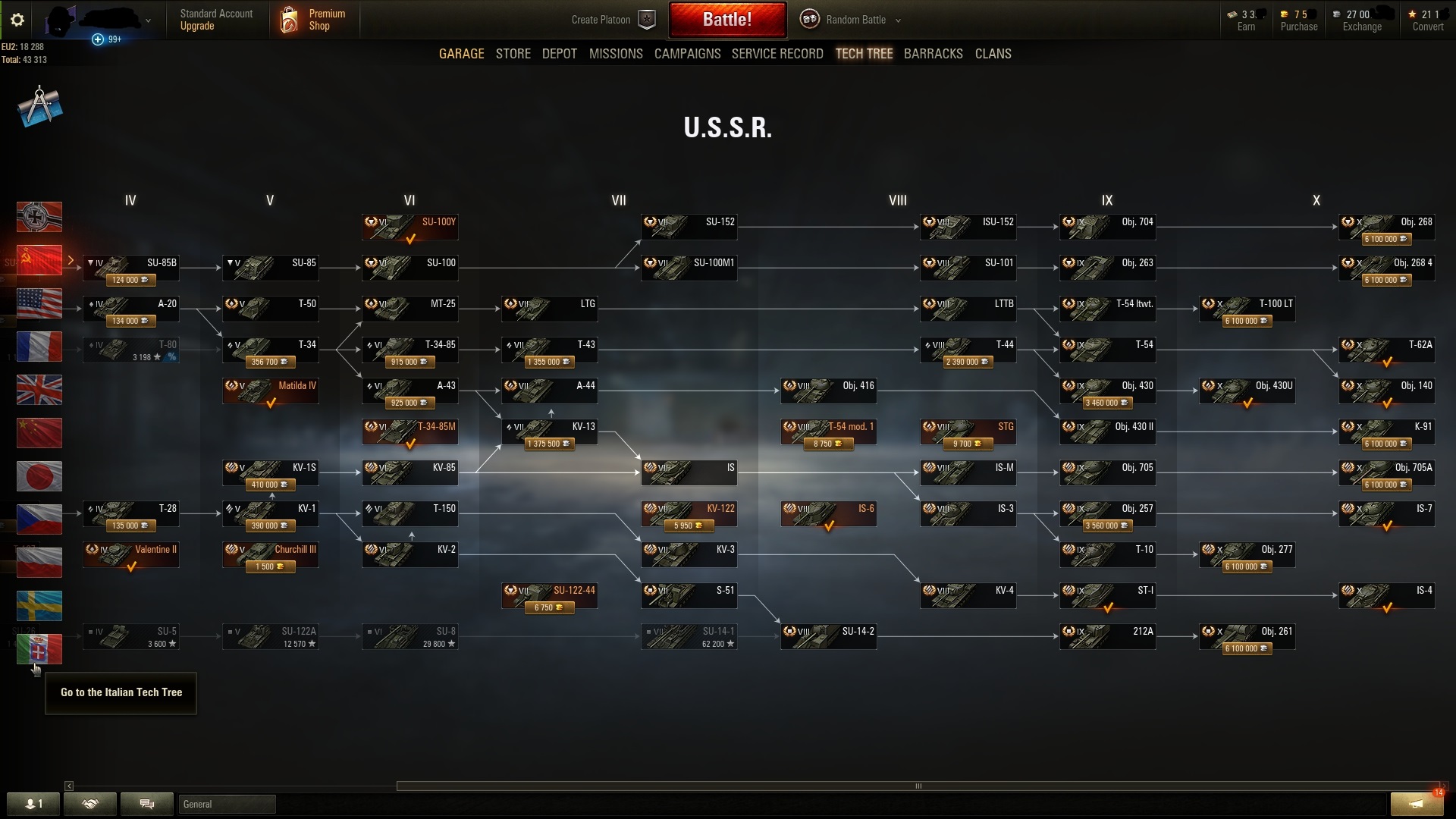 Selling - WoT EU, WN8 2910+, WR 61,59%+, 56 X, 42 Premiums | EpicNPC ...