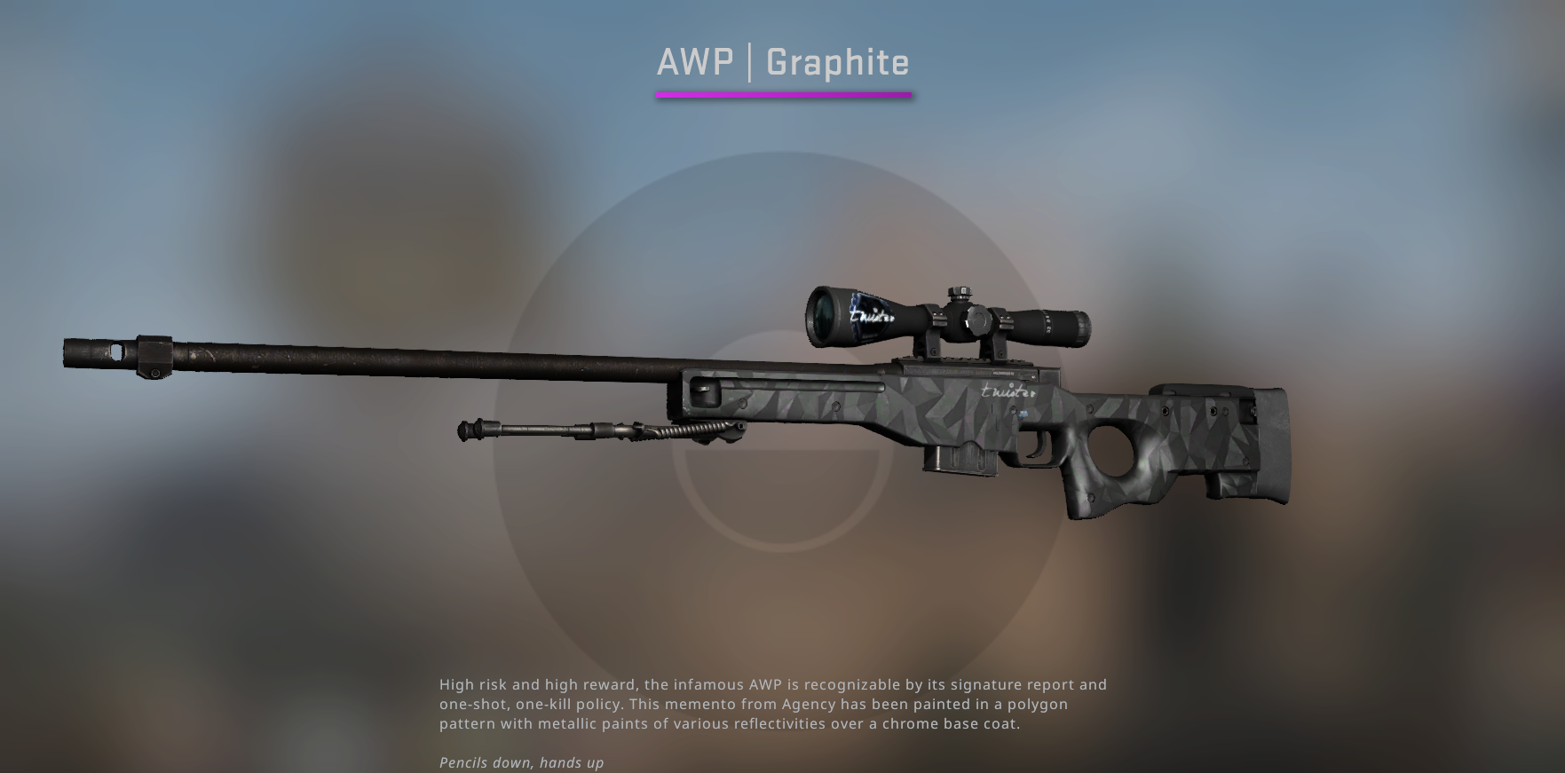 Selling - [Factory New] AWP Graphite - Low Float | EpicNPC Marketplace