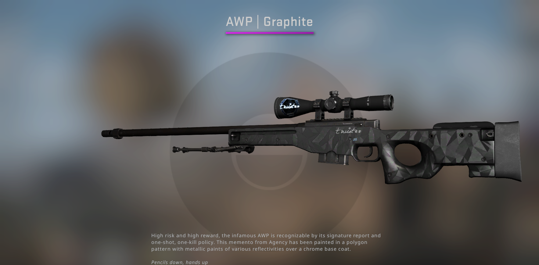 Selling - [Factory New] AWP Graphite - Low Float | EpicNPC Marketplace