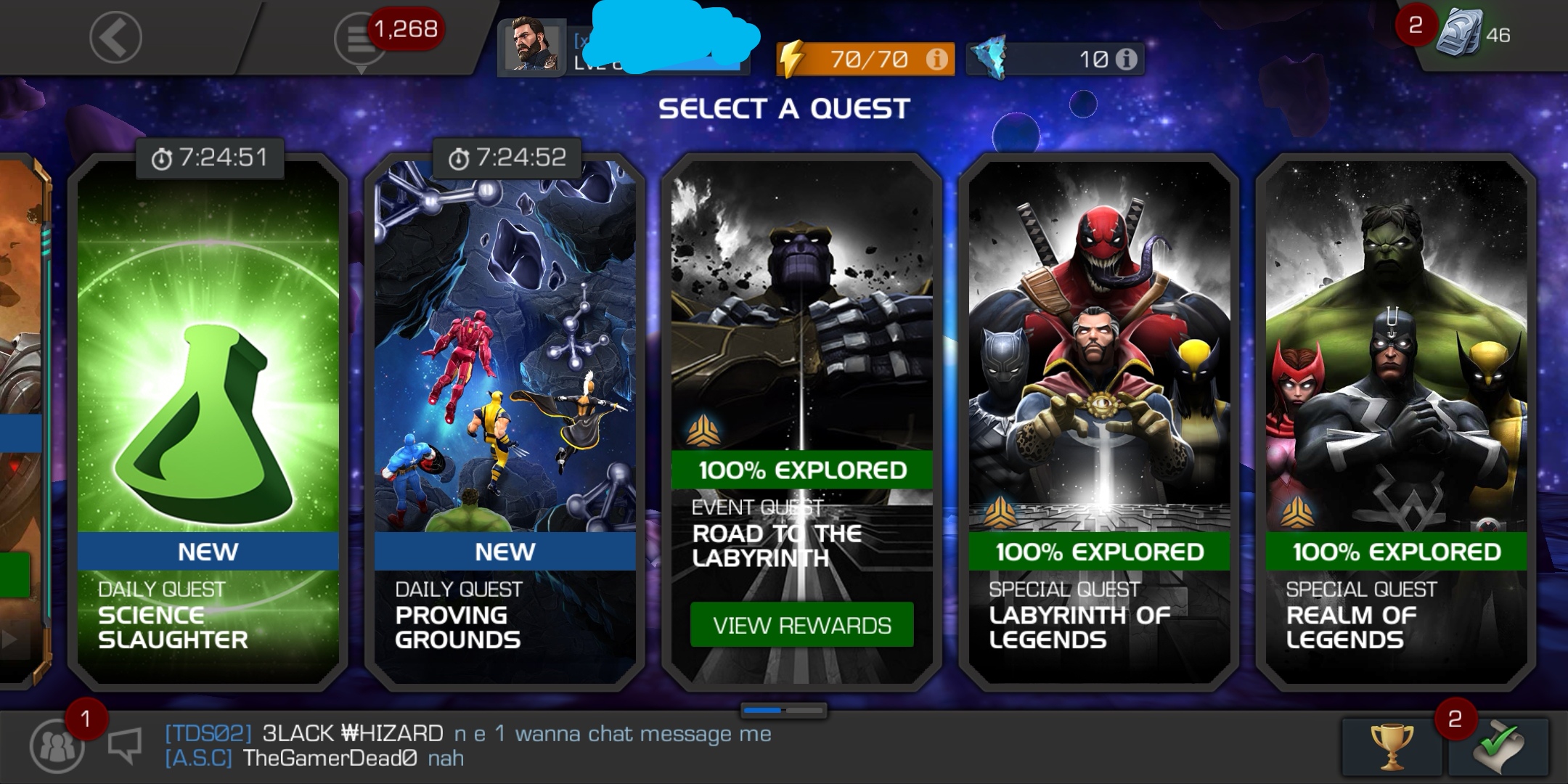 SOLD - Mcoc account awesome prestige 8k+ 450k rating 3 champs 5/65 and ...