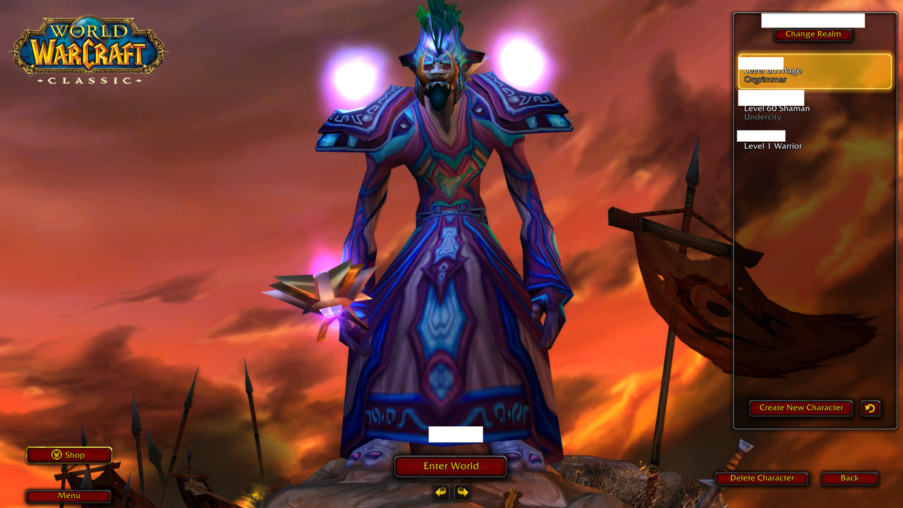 SOLD - Full Bis Enha/Resto Shaman&Full T2 Troll Mage EU pve,aq ready ...